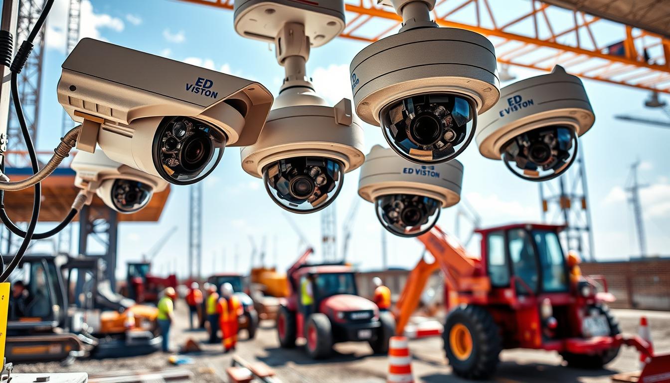 Secure Sites with CCTV Camera for Construction