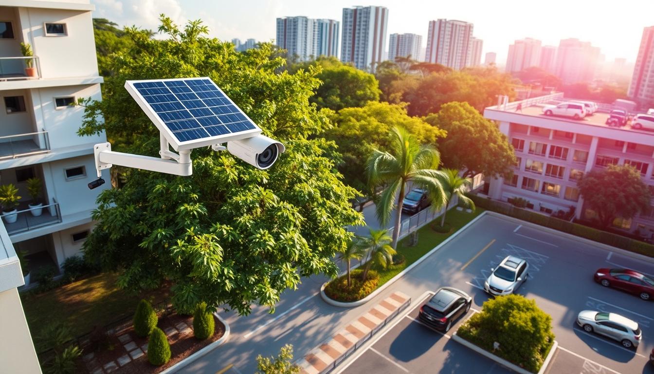 Solar Powered Security Cam System with DVR | Singapore