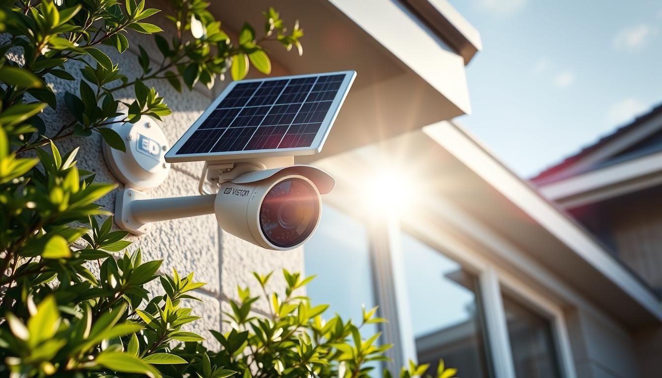 Solar Powered WiFi Security Camera: Secure & Eco-Friendly