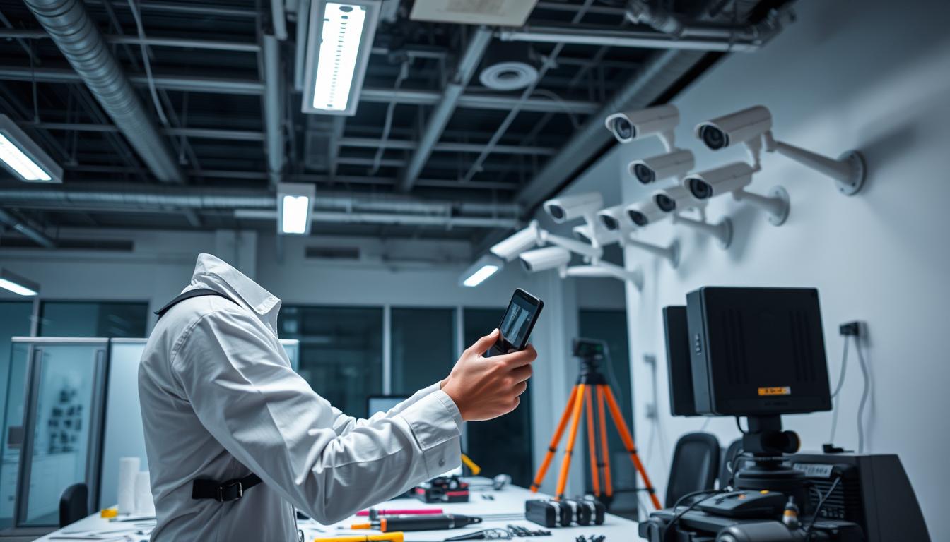 Professional Business Security Camera Installation