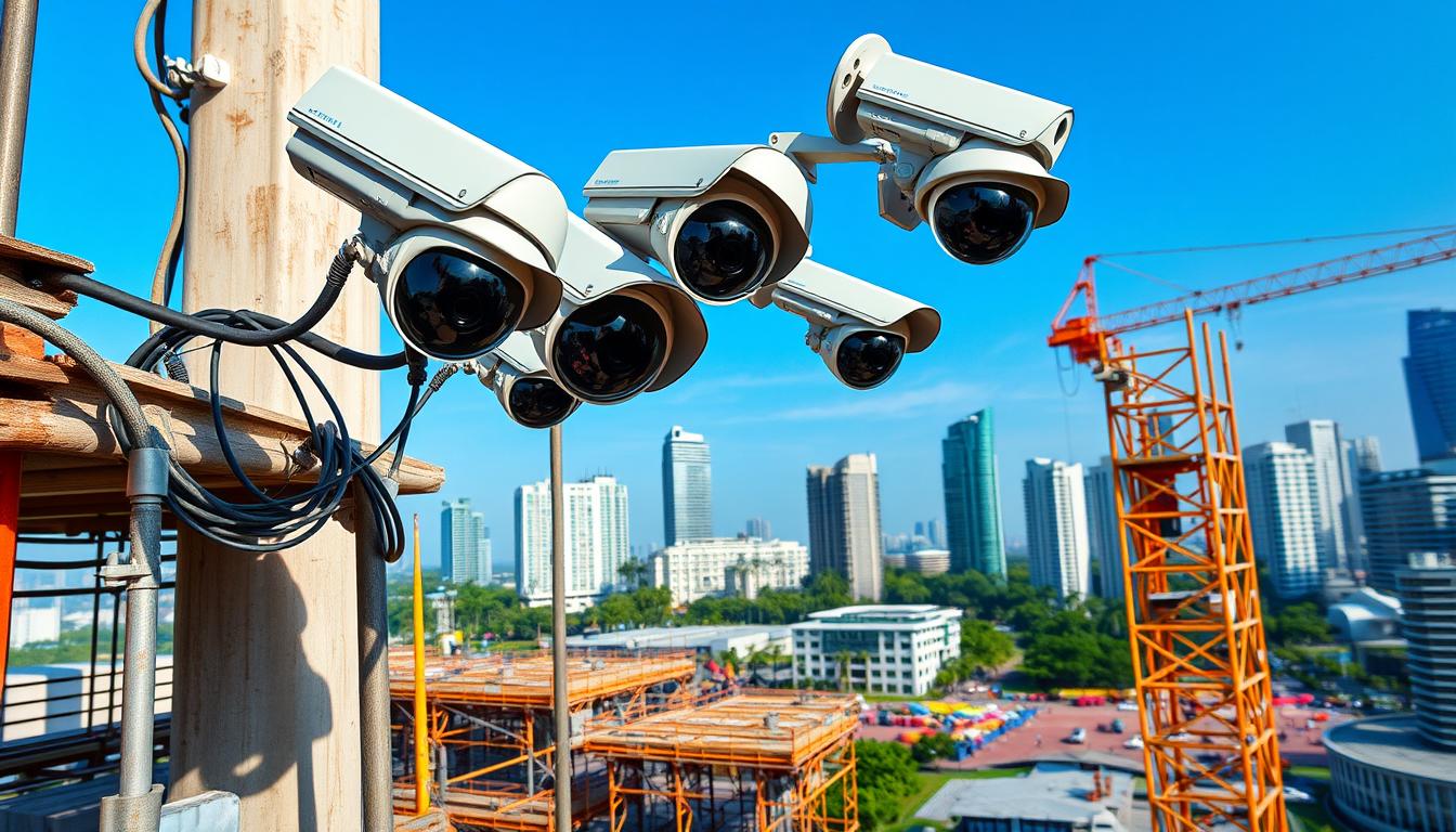 Construction Site CCTV Camera Solutions in Singapore