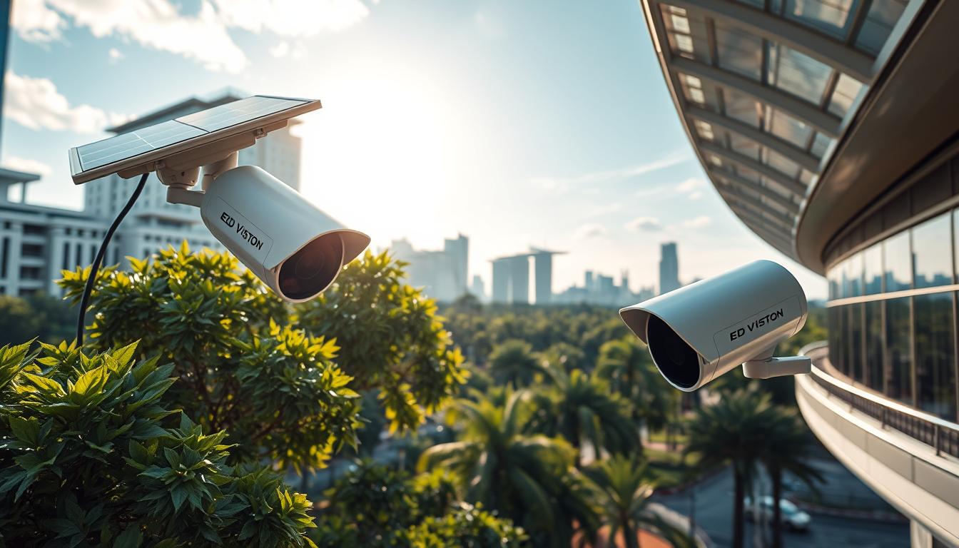 Solar CCTV Solutions for Secure Singapore Premises