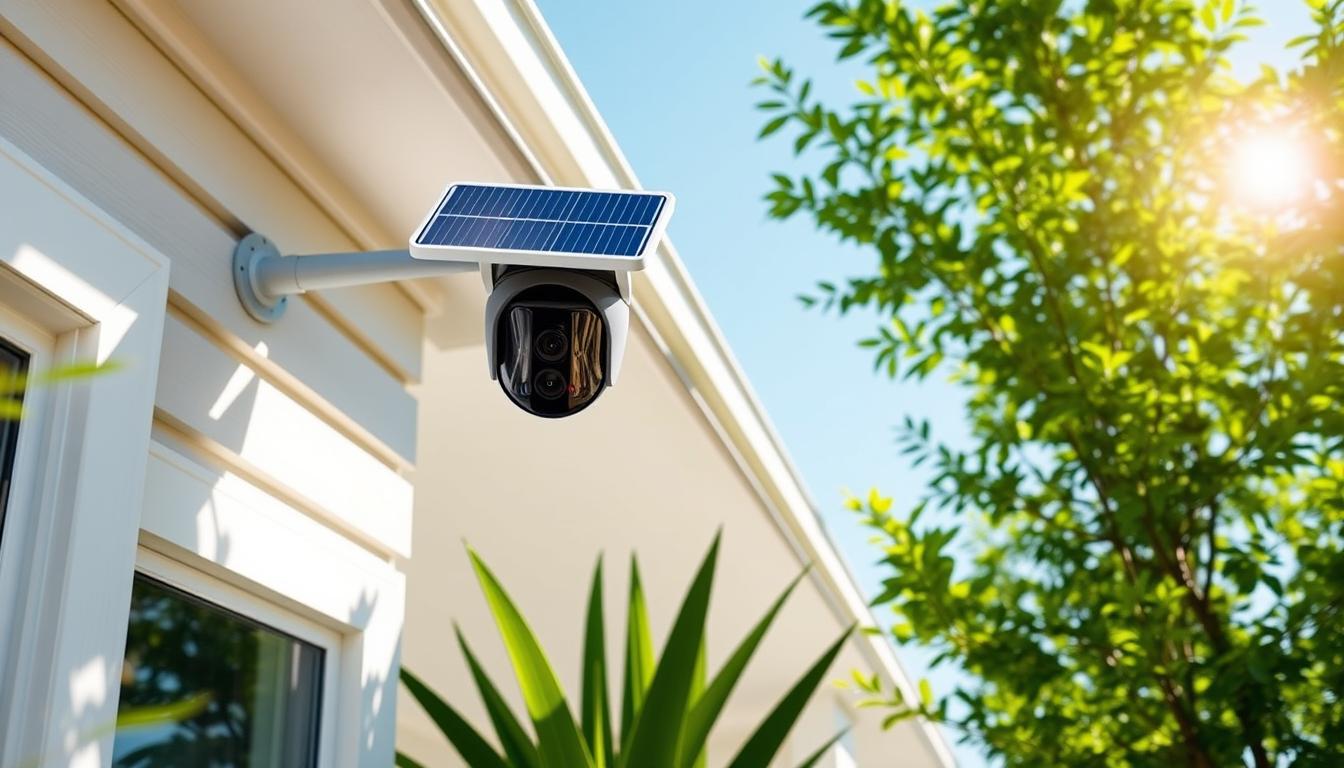 Solar Panel Security Camera for Safe Singapore Homes