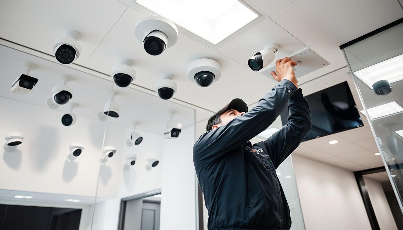 Professional Business Security Camera Installation