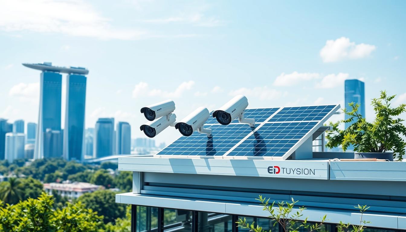 Solar Panel CCTV Systems in Singapore | Eco-Security