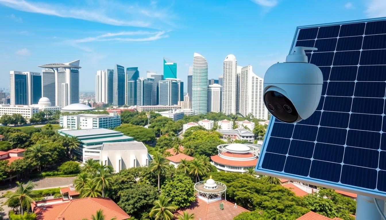 4G PTZ Solar Camera: Singapore's Security Upgrade