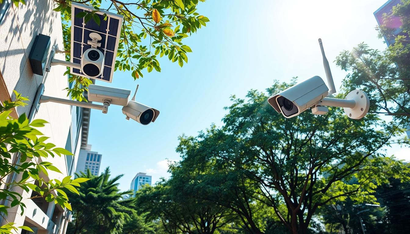 Solar Powered Wireless Surveillance Cameras in Singapore