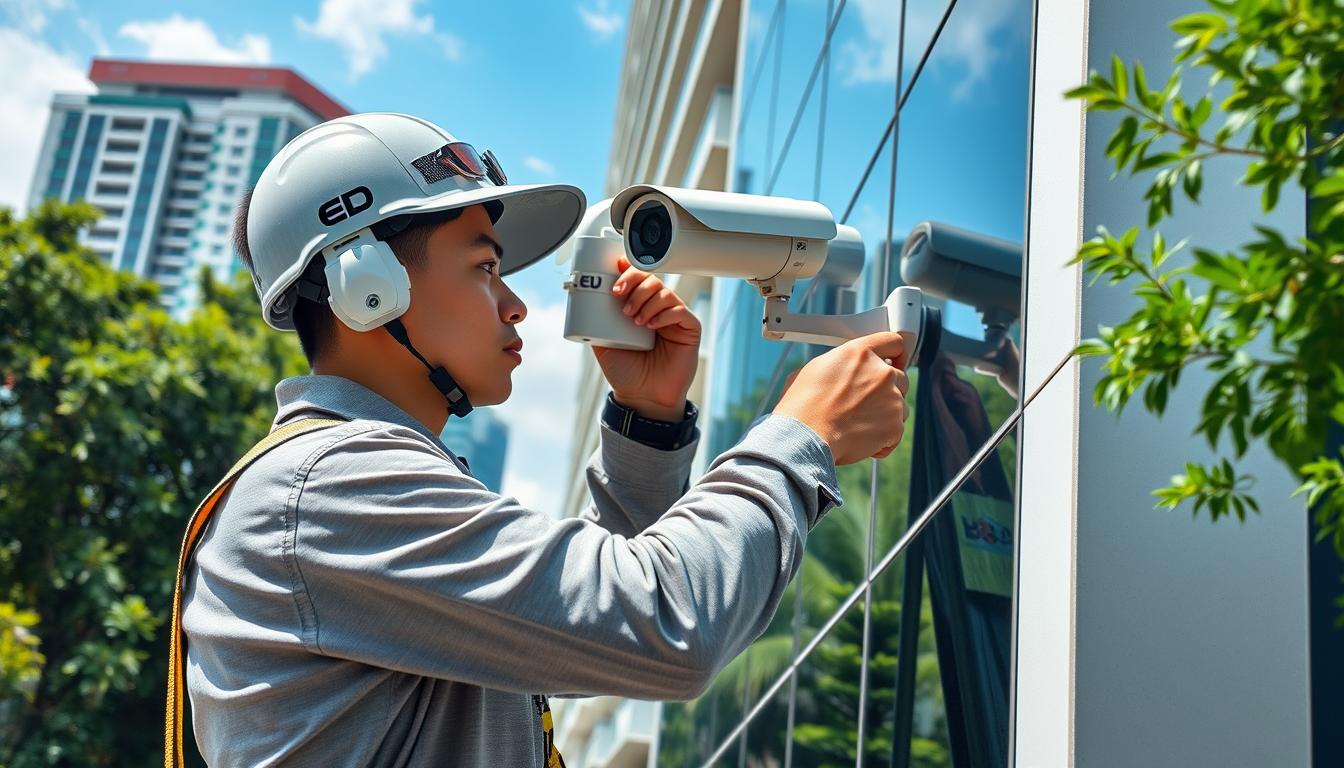 Expert Surveillance Camera Installation in Singapore