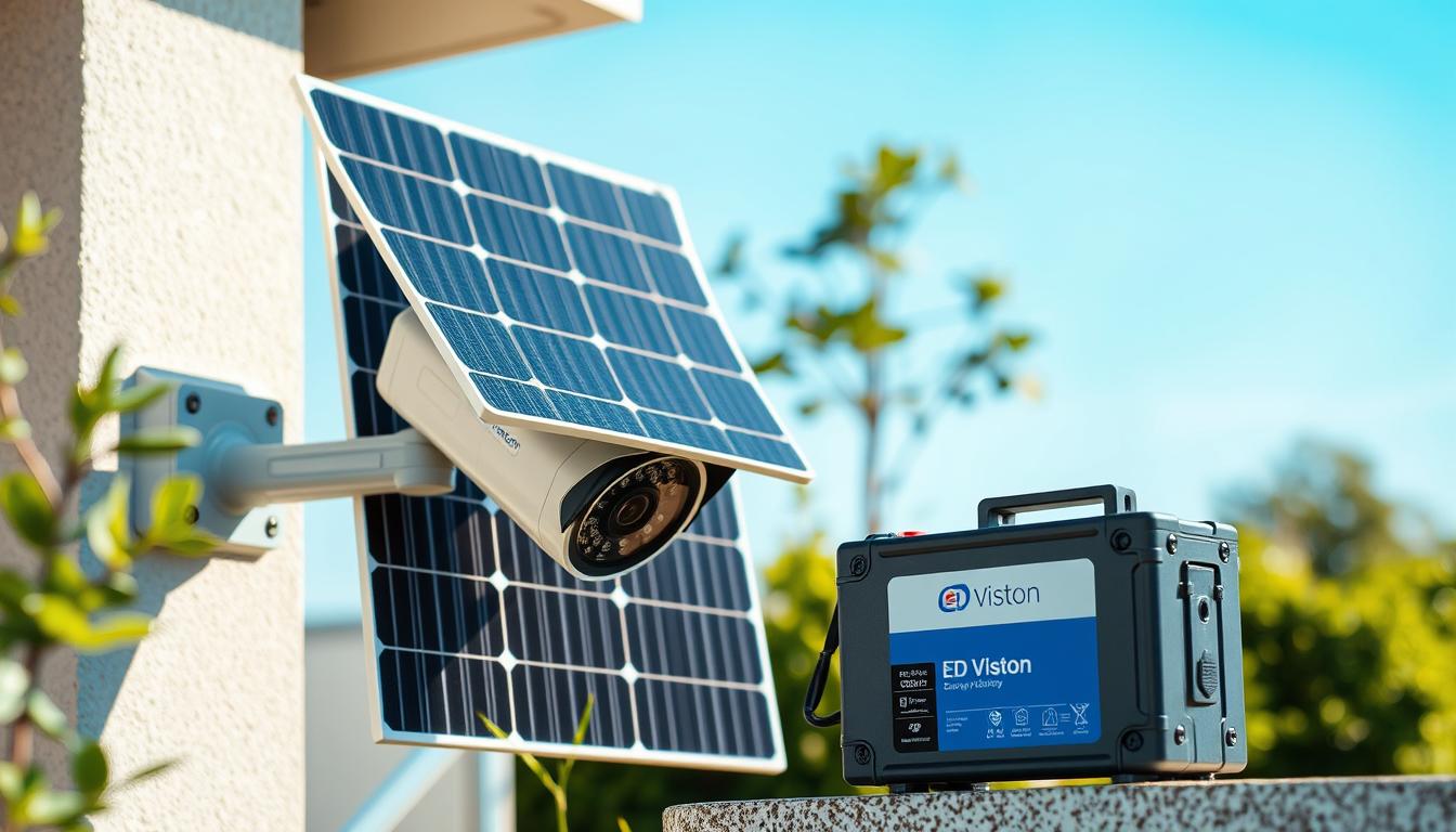 Solar Panel with Battery for Security Camera Guide