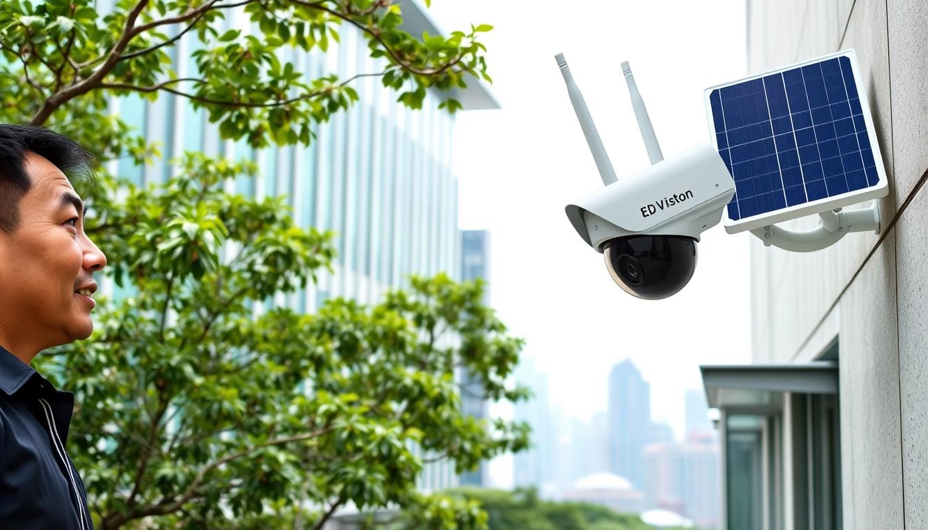 Wireless Solar CCTV Camera Solutions in Singapore