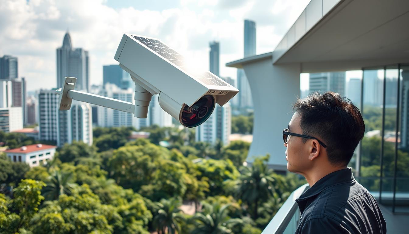 Solar CCTV Camera WiFi: Secure Your Space in SG