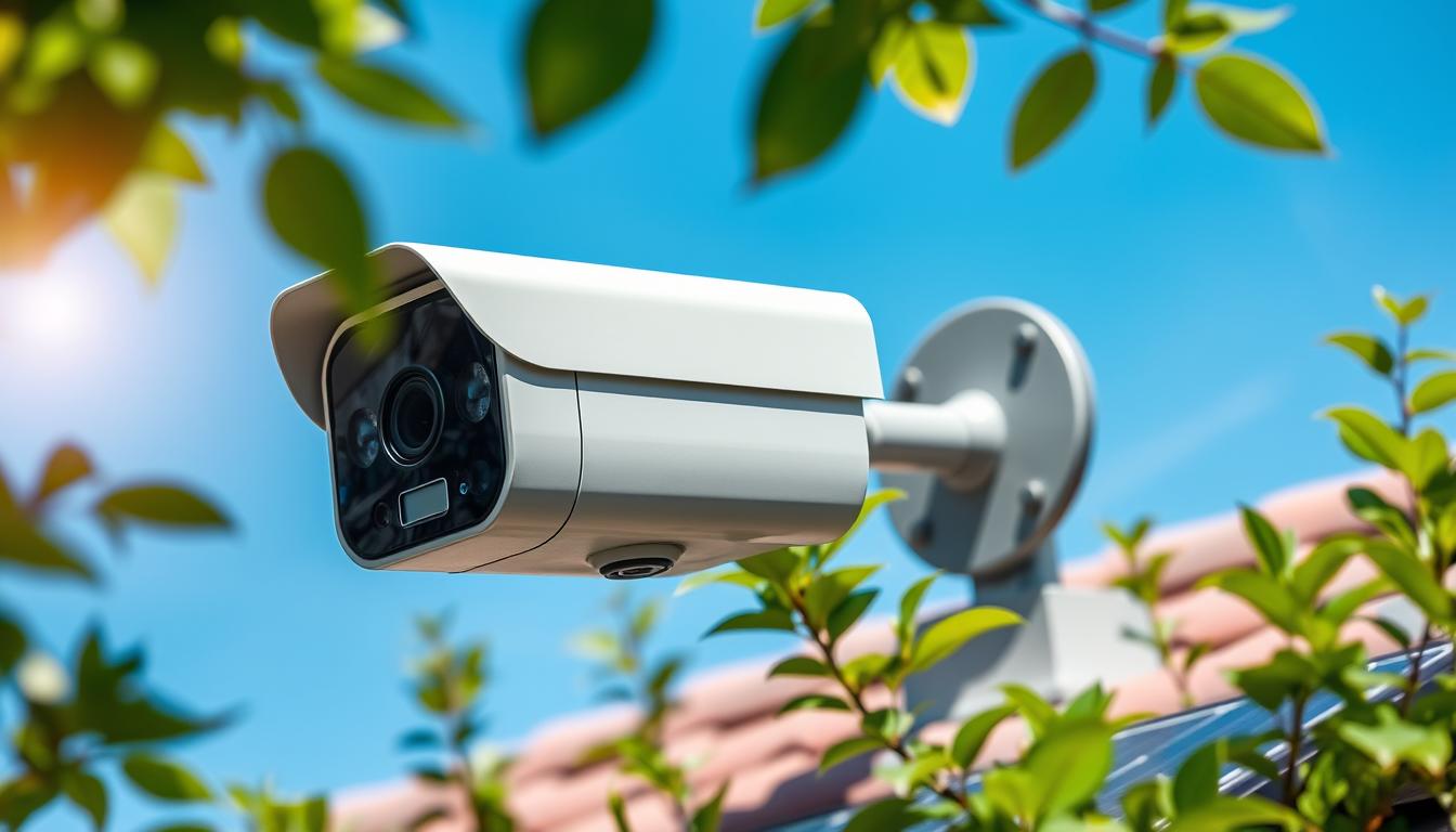 Solar Powered CCTV Camera with SIM Card Guide