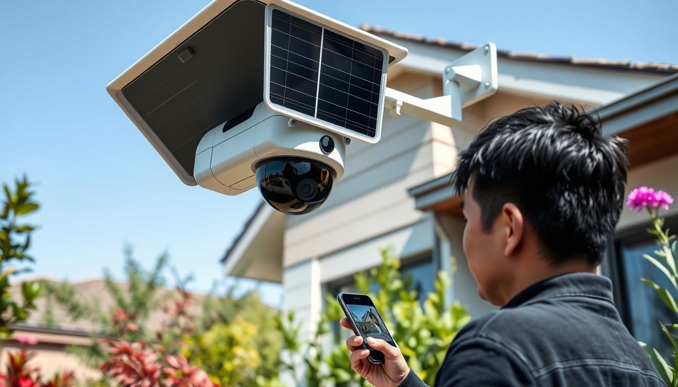 Solar Wireless Security Cameras | Remote Viewing