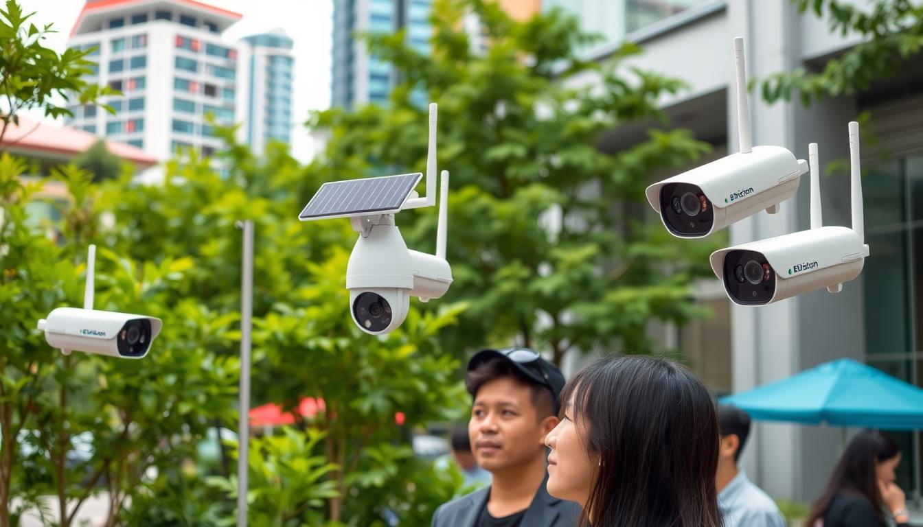 Solar WiFi CCTV Camera Options in Singapore