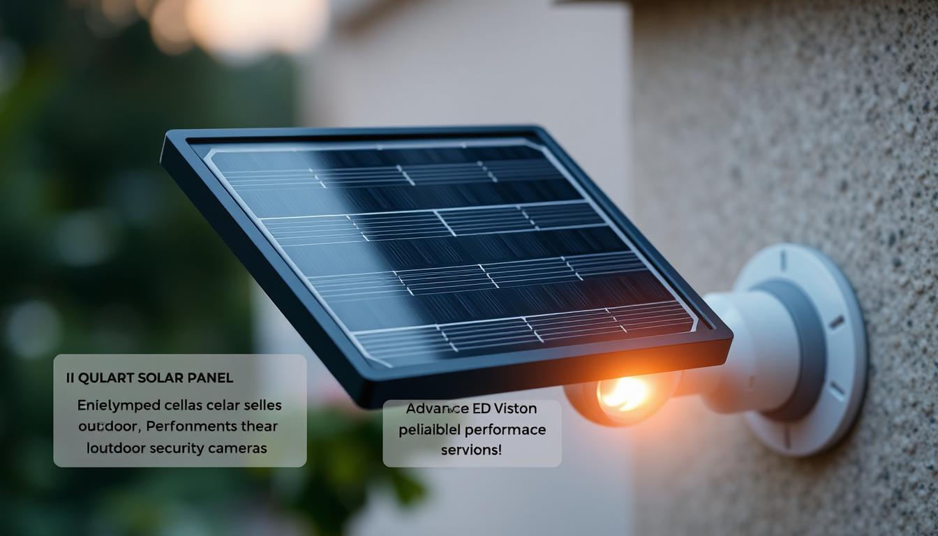 Versatile Solar Panel for Security Cameras