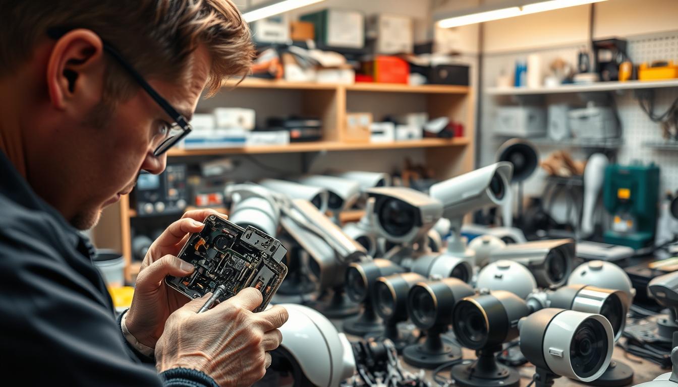 Can CCTV cameras be repaired?