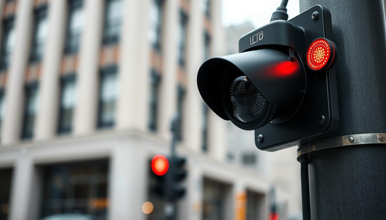 Does it mean someone is watching if the camera is red?