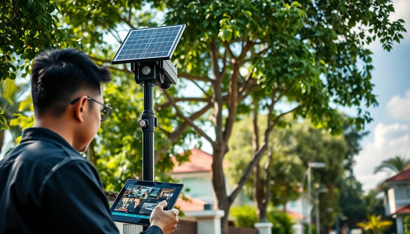 Solar Cell CCTV Solutions in Singapore - Secure Now