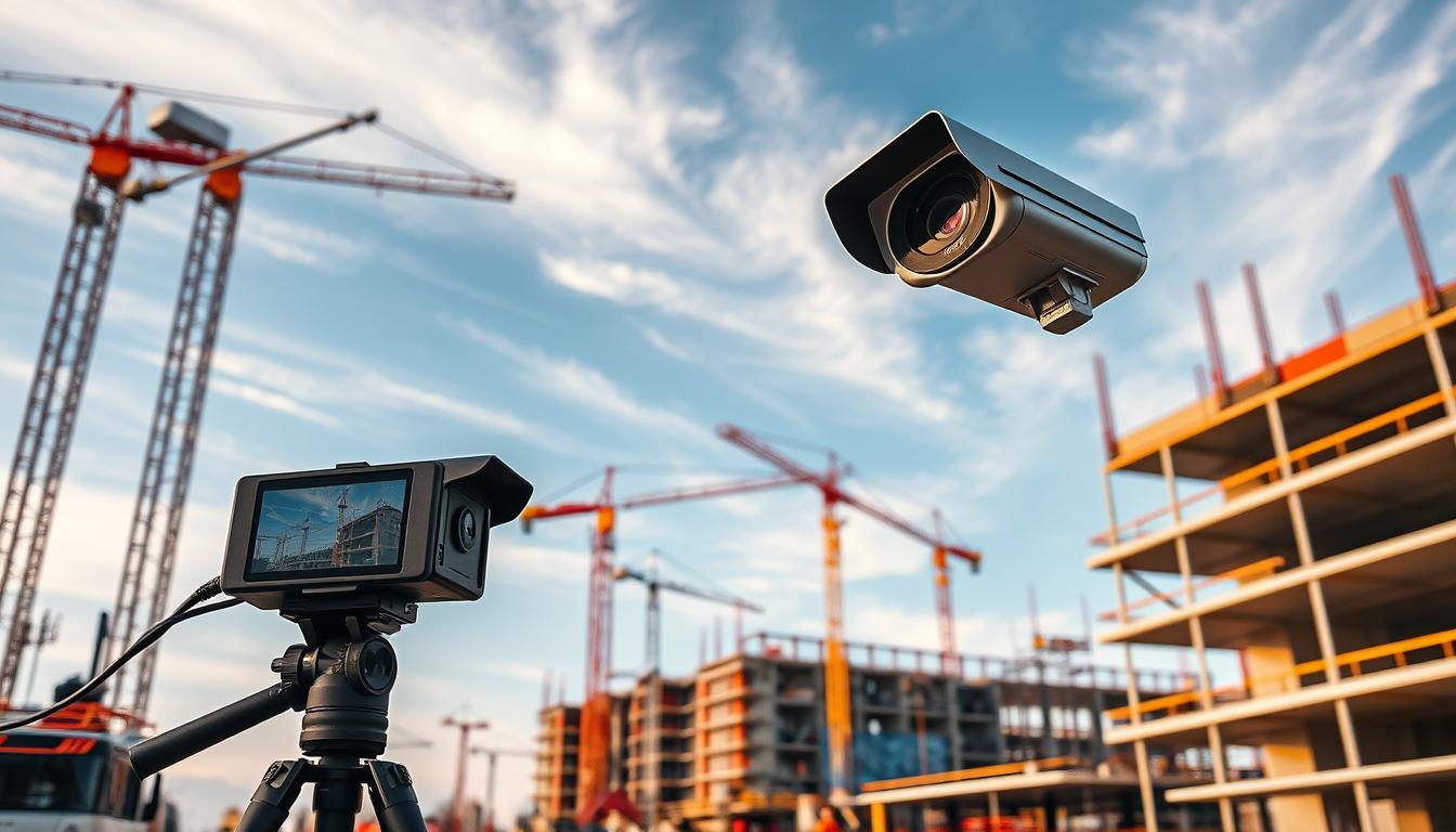 Mobile Construction Site Cameras for Real-Time Monitoring