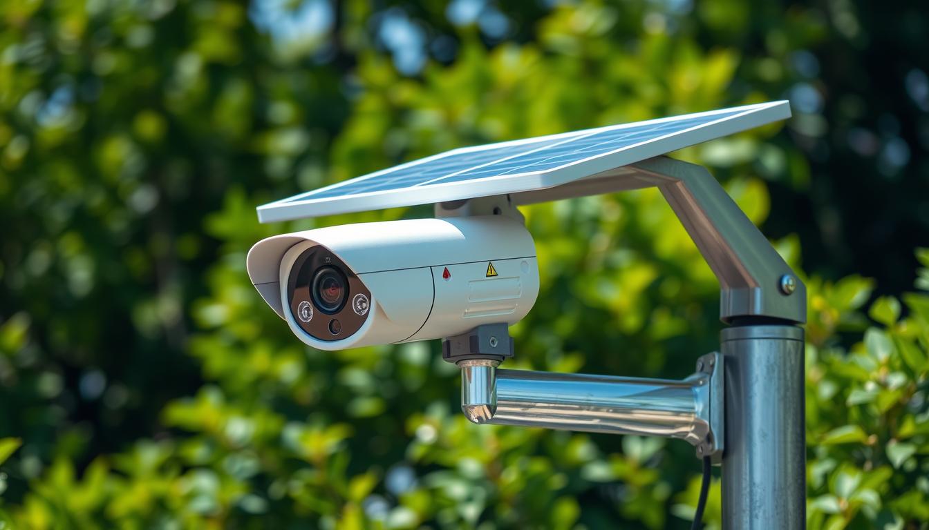 CCTV Solar Cell 4G Outdoor Security Surveillance Camera System