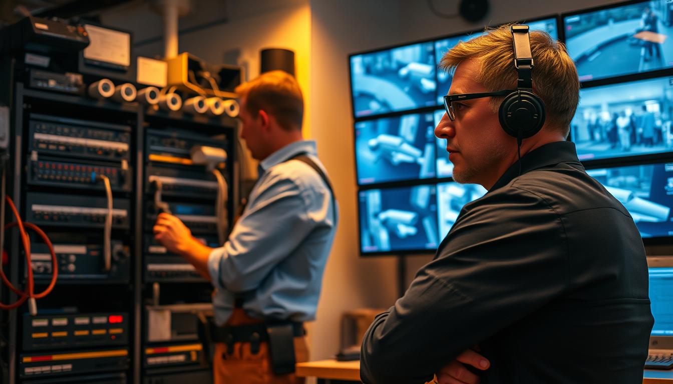 What is the difference between CCTV technician and CCTV operator?